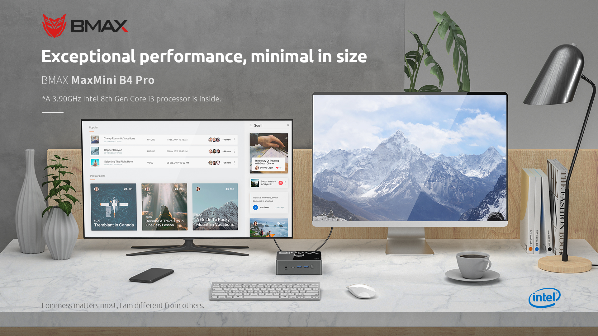 Slim & Professional mini PC B4 Pro For Business/Gaming - Buy B4 Pro ...